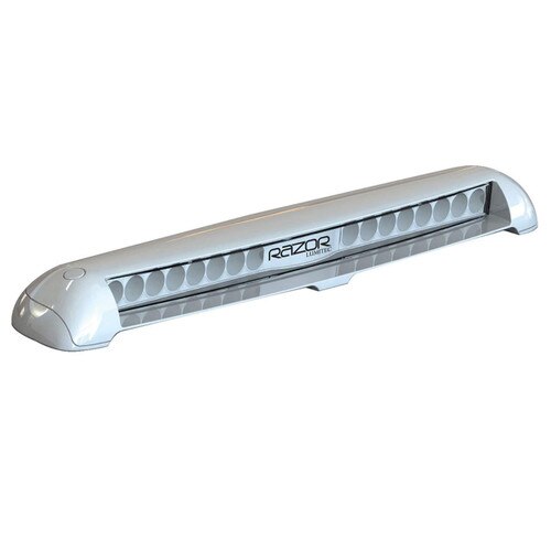 Lumitec Razor Flood Light Bar Flush Mount White LED White Housing 12 ...