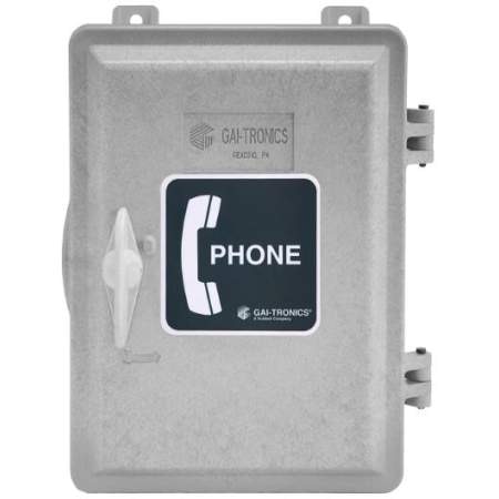 GAI-Tronics NEMA 4X Waterproof Telephone Enclosure (255-003SK) | Solid ...