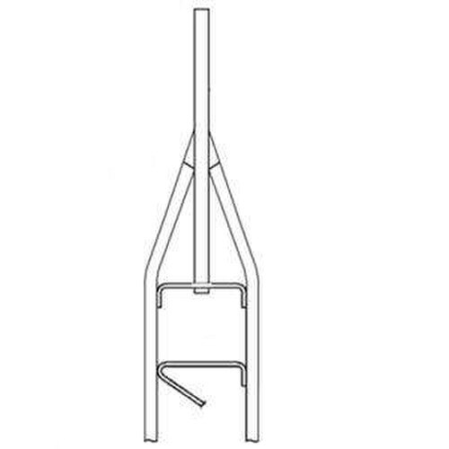 Rohn - Top Section with 18-in x 2.25-in OD Pipe for 25G (25AG2) | Solid ...