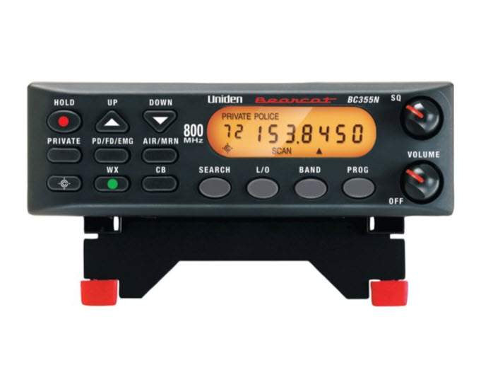 Uniden 300 Channel Narrow Band Mobile Scanner Radio (BC355N) | Solid Signal