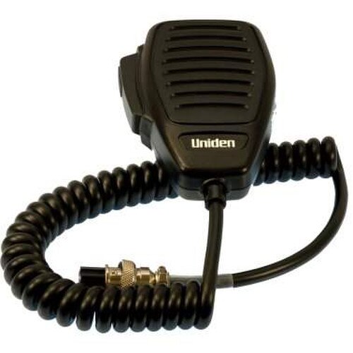 Uniden BC645 4-Pin Microphone Replacement for CB Radios, BC645 | Solid ...