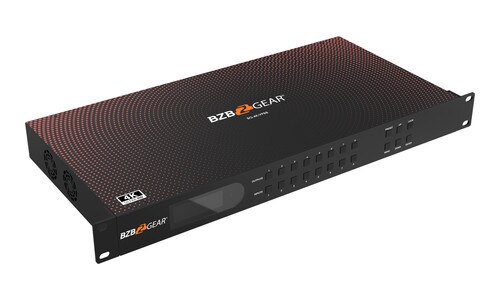 BZBGEAR 8X8 4K UHD Seamless HDMI Matrix Switcher/Video Wall Processor/MultiViewer with Scaler/IR ...