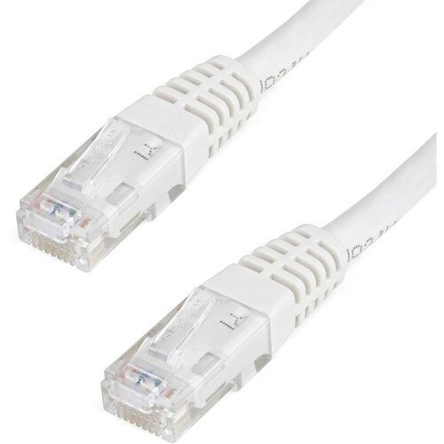 Startech.com 3' Cat6 RJ45 UTP Ntwk White - C6PATCH3WH | Solid Signal