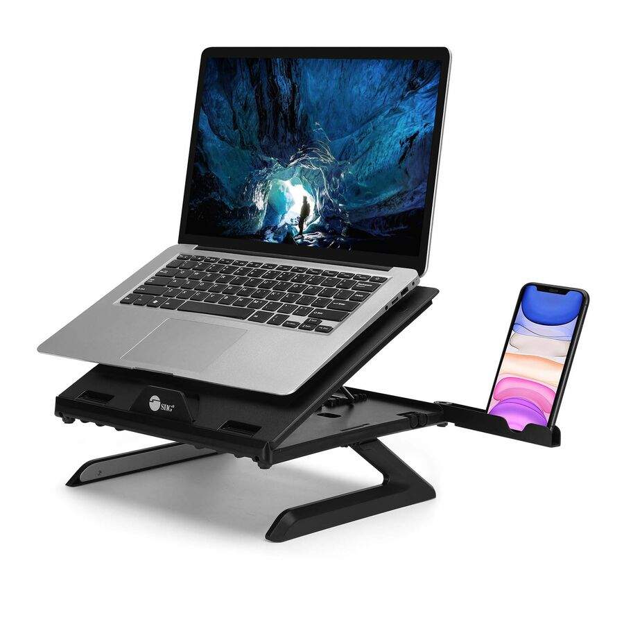 Siig Adjustable Laptop Riser Stand - CE-MT3911-S1 | Solid Signal