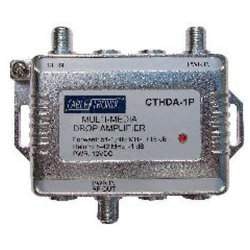CableTronix 1GHz Multi-Media CATV Drop Amplifier (CTHDA-1P) | Solid Signal