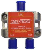 Cabletronix 2-Way High Frequency Splitter (CTLBD-2P) | Solid Signal