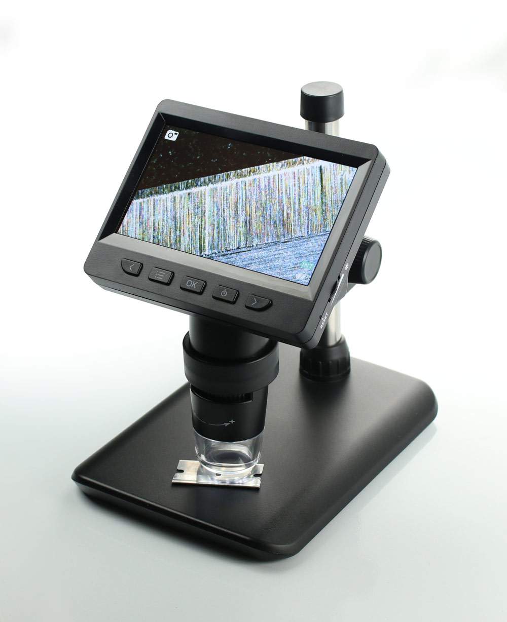 Tech Choice 4.3-Inch Full HD LCD Digital Microscope w/ up to 1000X ...