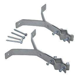 Easy Up Y-Type Wall Mount With 6in Standoff for Antenna Masts (EZ 30-6)