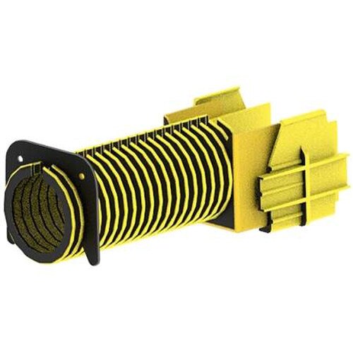 CommScope 5ft Fiberguide Flex Tube Attachment 2in x 2in (FGS-MEX1-C-5F ...