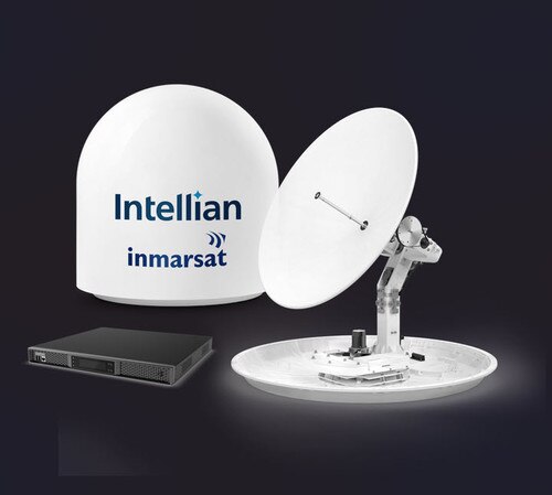 Intellian 1M Inmarsat GX Maritime Terminal for Fleet Xpress (GX100NX-2 ...