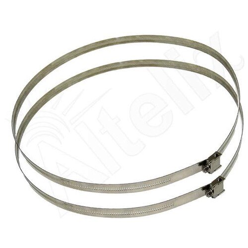 Heavy Duty Stainless Steel Adjustable Pole Mounting Bands for Poles 4.5 ...