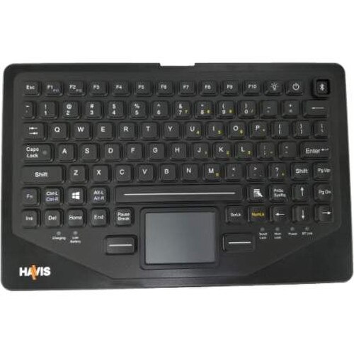 Havis Bluetooth Wireless Illuminating Rugged Keyboard (KB-103) | Solid ...