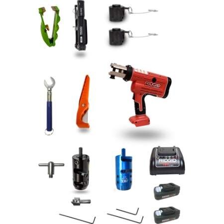 JMA Tool Kit for 1/2" CC Plenum Connectors (KIT-CC-1/2-PL) | Solid Signal