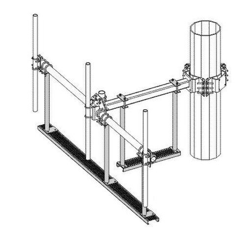 CommScope Technologies LLC 40 Single Pipe Support Arm Weldment ...