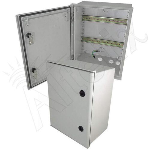 Altelix 16x12x8 Industrial DIN Rail Enclosure Fiberglass NEMA 3X IP65 ...