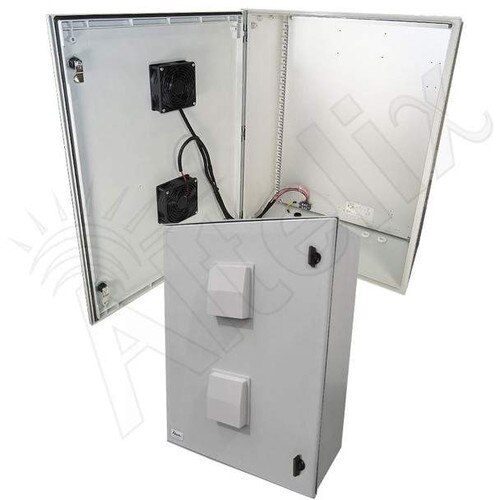 Altelix 32x24x12 Vented Fiberglass Weatherproof NEMA Enclosure with ...