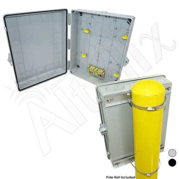 Altelix 17x14x6 PC + ABS Weatherproof Utility Box NEMA Enclosure with ...