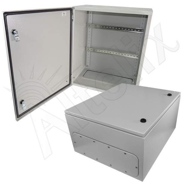 Altelix 24x20x12 Industrial DIN Rail NEMA 4X Steel Weatherproof ...