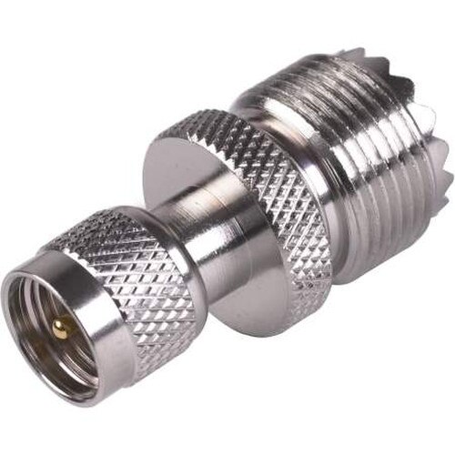 RF Industries Mini-UHF Male-UHF Female (RFU-621) | Solid Signal