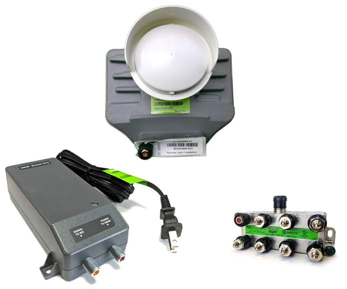 DIRECTV SL3 SWM LNB Upgrade Kit for Slimline Satellite Dishes (SL3-SWM ...