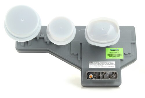 DIRECTV Sl5 4K Slimline Satellite Dish Antenna with Reverse Band 5 SWM ...