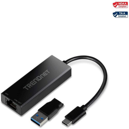 TRENDnet USB C to 2.5GBASE-T Adapter - TUC-ET2G | Solid Signal