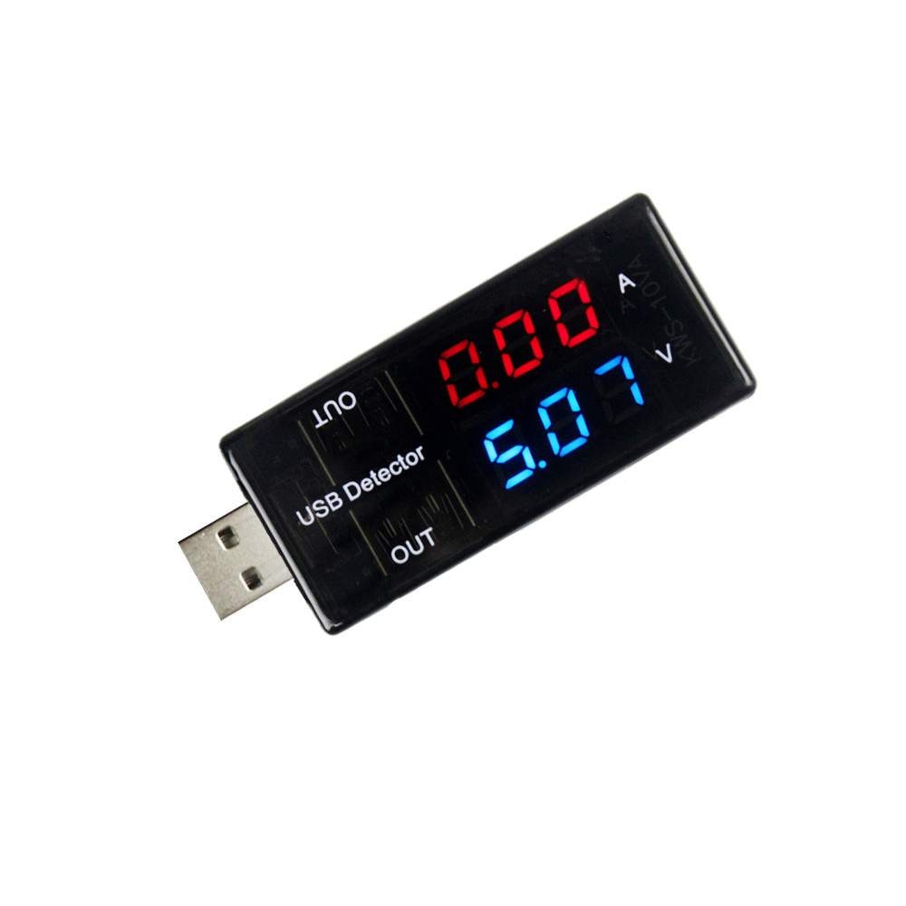 Wireless USB Voltage Meter w/ Digital Display (USBTESTER) | Solid Signal